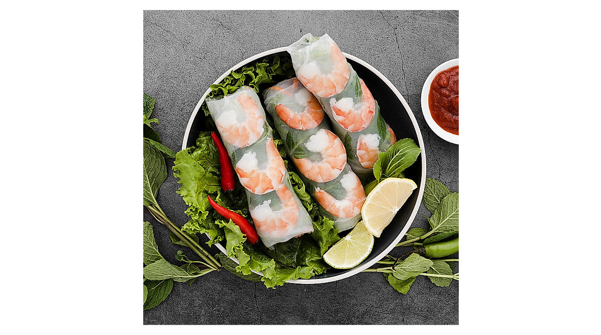 Rice Paper Water Bowl for Perfect Spring Rolls