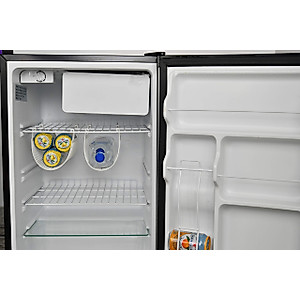 Home-X Fridge Organizer Clip-on Bottle Shelf, Refrigerator/Freezer Wine Storage Rack