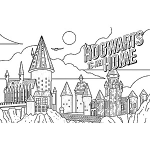 Magical Art Coloring Book (Harry Potter)