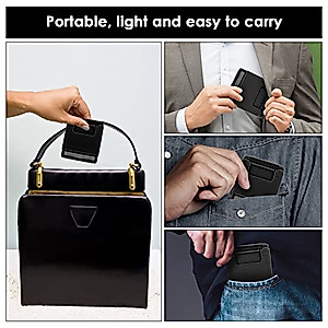 TIESOME 6Pcs Foldable Cell Phone Stand, Multi-Angle Pocket Phone Stand Portable Universal Desk Stand for All Mobile Smart Phone Tablet Display