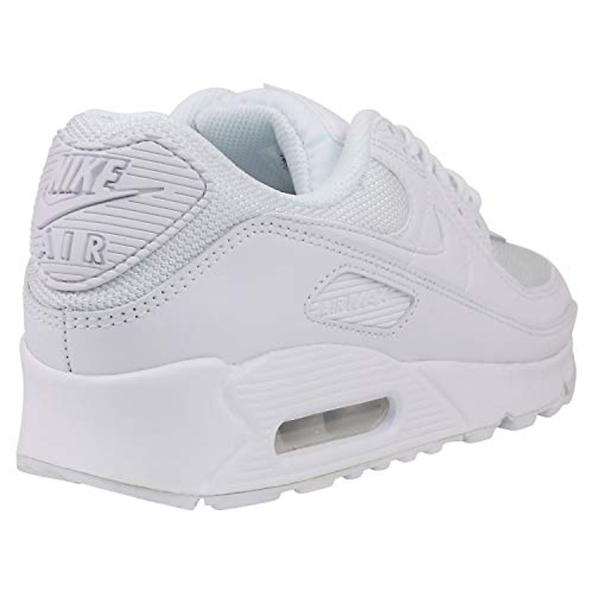 Nike Women Running Shoe, White White White Wolf Grey, 6.5