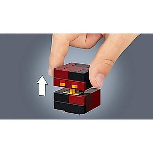 LEGO Minecraft BigFig Skeleton with Magma Cube Building Kit (142 Pieces)