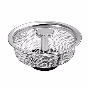 1 Pc Kitchen Sink Filter Stainless Steel Mesh Sink Strainer Filter Bathroom Sink Strainer Drain Hole Filter Trap Waste Screen