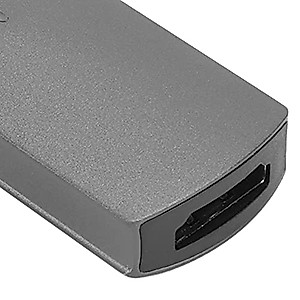 USB C to HDMI Adapter, 4K HD Multimedia Interface Adapter, Portable Aluminum Converter, Anti Interference for Cell Phones Computers