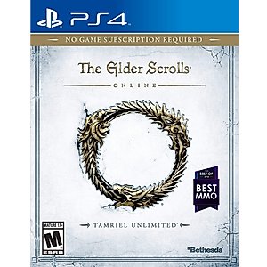 Elder Scrolls Online: Tamriel Unlimited - PlayStation 4 (Renewed)