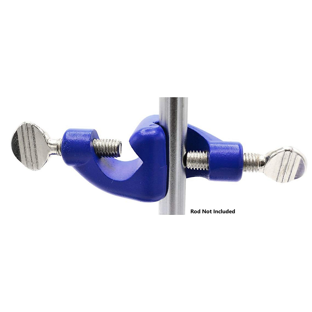 EISCO Bosshead, Heavy Duty - Fits Rods up to 16mm - Screw Adjustable - Thick Casting for Heavy Loads - Powder Coated Zinc Alloy - High Torsional Strength - Research, Industrial Lab Grade