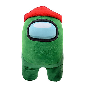 Among Us Official Toikido Yume 12" Plush w/Accessories 2 Pack,Red and Green,One Size,19463