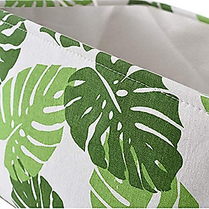 Tegance Storage Baskets Bins for Organizing, Foldable Sturdy Fabric Basket W/Handles, Large Rectangular Decorative Storage Basket for Shelves Nursery Closet Toy Blanket (3 Pack 15.7x11.8x8.3")…