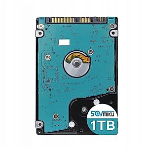 SOVMIKU 1TB Surveillance Internal Hard Drive, 2.5" SATA Series 6Gb/s 128MB Cache 5400 RPM HDD for NVR Security Camera System