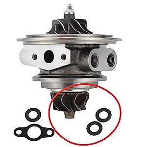 790318-0006 Turbo Cartridge CHRA Fits for 790318 790318-5006 GT1549SL 2010-2015 Ford Flex Explorer Sport Taurus SHO Lincoln MKS MKT 3.5L 272Kw Ecoboost V6 Engine Twin-turbine The right side