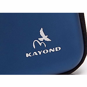 KAYOND® Portable Hard Carrying Travel Storage Case for External USB, DVD, CD, Blu-ray Rewriter/Writer and Optical Drives (Blue)