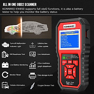 KW850 OBD2 Scanner + KW310 OBD2 Scanner