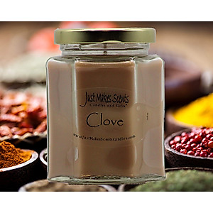 3 Pack - Clove Scented Candle | Warm and Spicy Ground Cloves | Hand Poured in The USA by Just Makes Scents