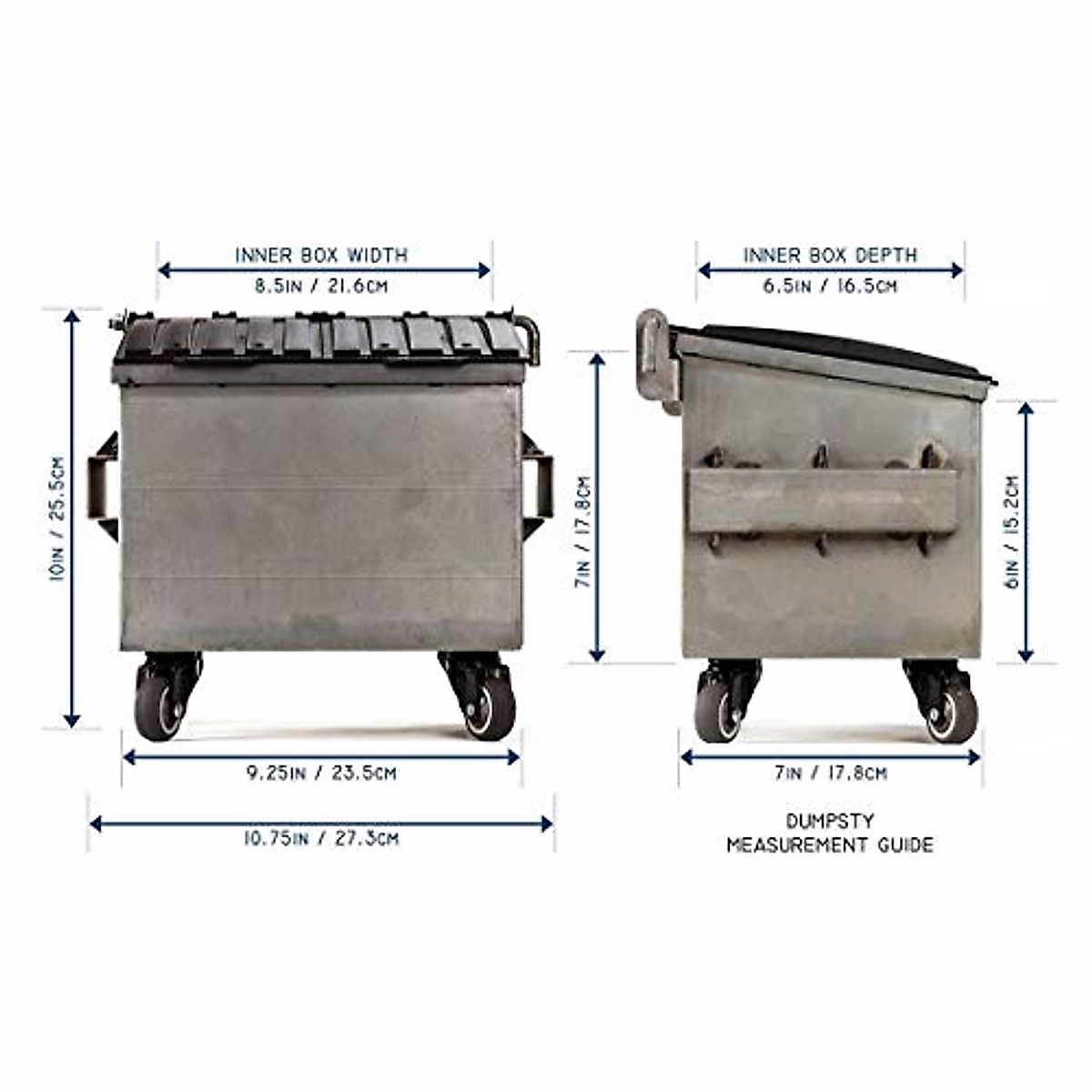 Blue Dumpsty Desktop Dumpster