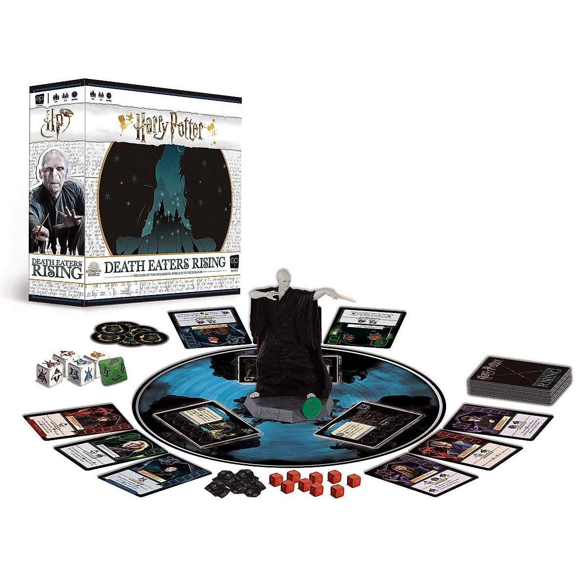 USAopoly USODC010634 Harry Potter Death Eaters Rising, Multicolour