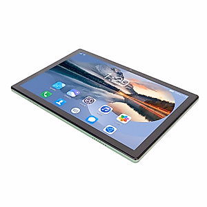 HEEPDD 10.1 Inch Tablet, FHD Tablet 8MP Front 16MP Rear 8 Core CPU Green 100-240V 12 (US Plug)
