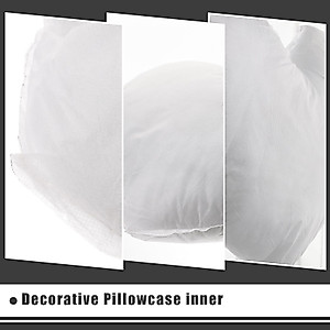 Ciieeo Peach Heart Pillow Kids Couch Chairs Nursing Pillow Outdoor Bolster Heart Plush for Couch Car Pillow Sofa Throw Pillow Inner Throw Cushion Insert Heart Shaped Pillow Insert Blank