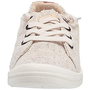 Roxy womens Bayshore Slip on Shoe Sneaker, Tan/Gold 20, 5.5 US