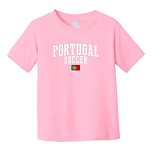 Portugal toddler soccer T-shirt Flag and letters national team for world cup 2022 boys girls