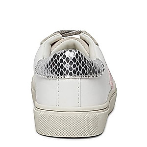 Steve Madden Girls Shoes Girls Rezume Sneaker, White Multi, 2 Little Kid