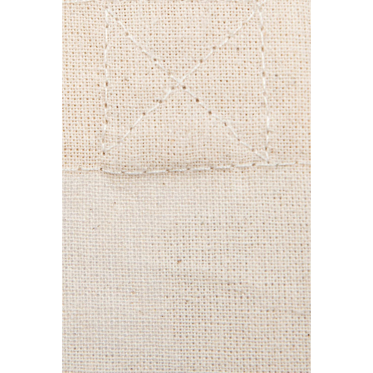 JUCOS Reusable Blank Tote Bags - 5 Pack Convenient Spacious 100% Cotton Grocery Bag With LONG Handles For Daily Essentials | 5Oz Lightweight And Eco-Friendly For Multi-Purpose Use 13X14 Inch