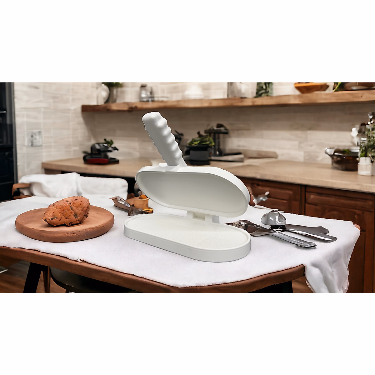 Mi Pueblo Plastic Huarache Press Maker, Authentic Huarachera Cast 9 Inch.