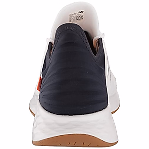 New Balance Men's Fresh Foam Roav V1 Running Shoe, White/Eclipse, 12