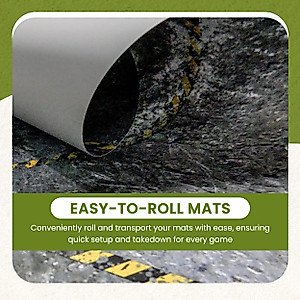 IT'S A SKIN Game Mat - 22 x 30 Inch Tabletop Starter Set - Compatible with Warhammer 40k Kill Team - Battle Mat for Table Top Role Playing Mat - Matte Finish Lays Flat - (Industrial)