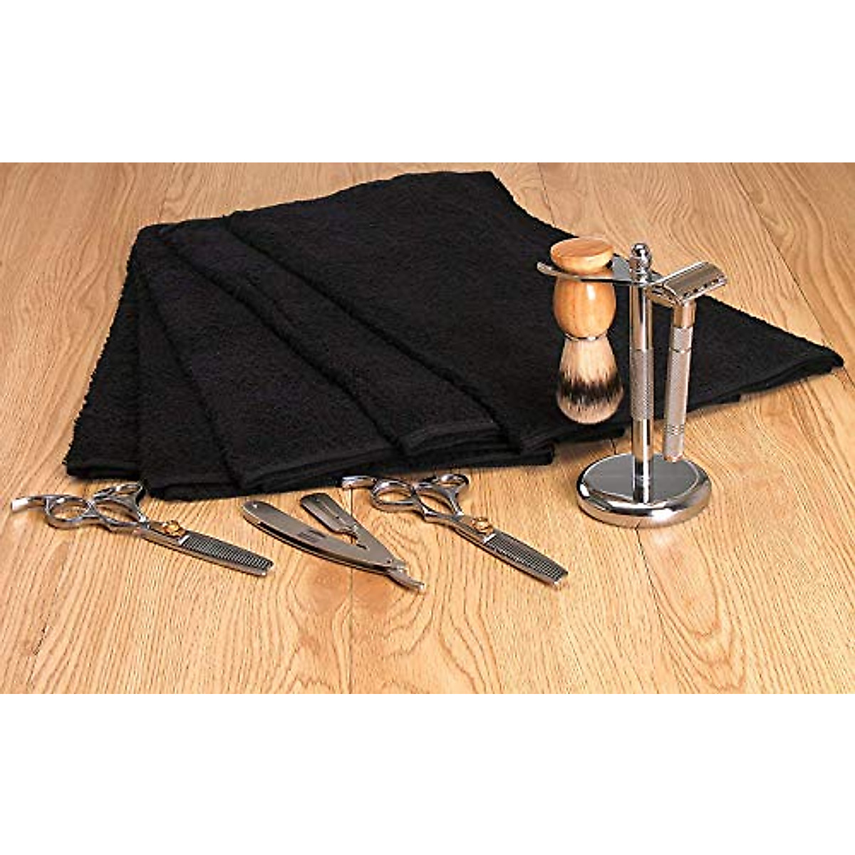 Simpli-Magic Towels, 16"x27", Black 24 Count