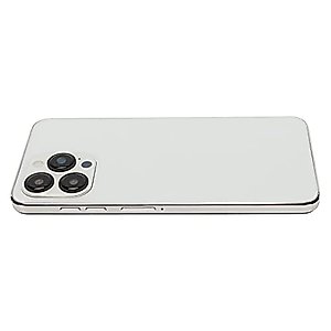 LANTRO JS White 6.2in Smart Phone with 6GB RAM, 128GB Storage, 7000mAh Battery, 8MP/16MP Cameras, MT6889 Ten Core Processor, Android 11.0, EU 100-240V Compatible