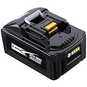 Simple Plus+ Replace for Makita 18V 8.4Ah LXT Lithium-ion Battery Real Capaticy MOLICELL INR-P42A Cell, Extra Long Runtime Compatible with Makita 18V LXT Power Tools and Chargers