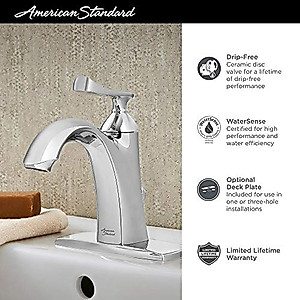 American Standard Chatfield Single Hole Single-Handle Bathroom Faucet in Brushed Nickel