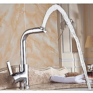 360 Degree Rotation Bath Basin Faucet Cold and Hot Water Taps Bathroom Mixer Tap Torneira Deck Mounted with Accessories