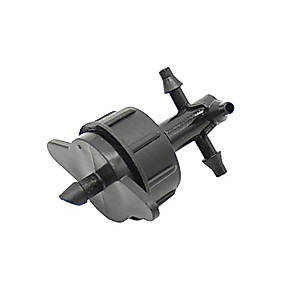 LRJSKWZC Garden Lawn Sprinkler Irrigation System 4L 8L 4 Way Transmitter Irrigation Cross Joint Arrow Drip Irrigation System Arrow Dropper Water Pipe Diverter for Greenhouse 100set ( Color : 8L )