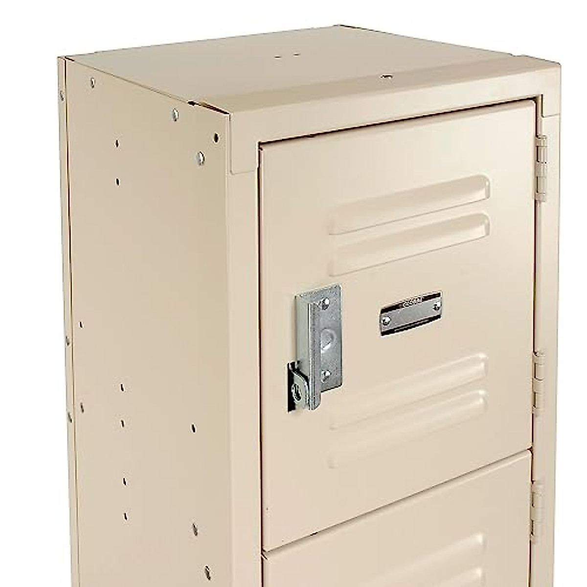 Global Industrial Six Tier Locker, 12x15x12, 6 Door, Ready to Assemble, Tan