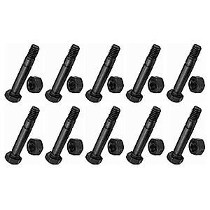 The ROP Shop (10) Shear PINS Bolts & Nuts for Ariens 52100100 00659100 Snowthrower Snowblower