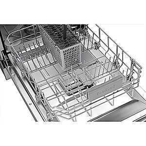 SAMSUNG DW50T6060US 46 dBA Stainless Compact Top Control Built-in Dishwasher