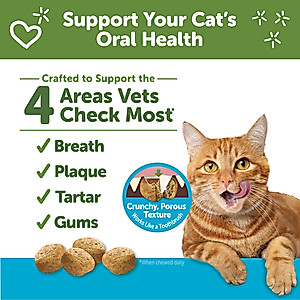 Whimzees Wellness Natural Cat Dental Treats, Chicken & Tuna Flavor, 4.5 Ounce