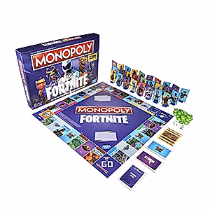 Monopoly: Fortnite Edition Board Game Inspired by Fortnite Video Game Ages 13 & Up