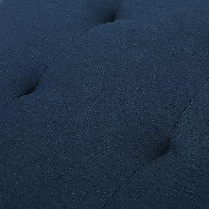 Christopher Knight Home Zahra Ottoman, Dark Blue