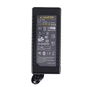 15V 5A Power Supply, Universal AC 100-240V to DC 15V 5A 75W Power Adapter Transformer 5.5x2.5mm Compatible with 15 Volt 4.8A for Photo Studio Ring Light