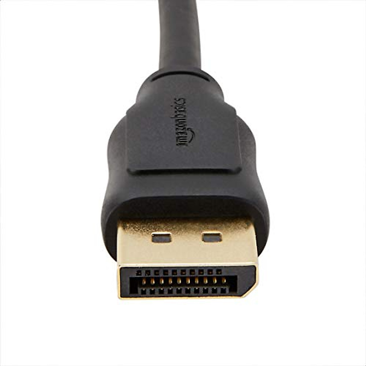 Amazon Basics DisplayPort to DisplayPort 1.2 Cable with 4K@60Hz, 2K@165Hz, 2K@144Hz Video Resolution - 6 Feet