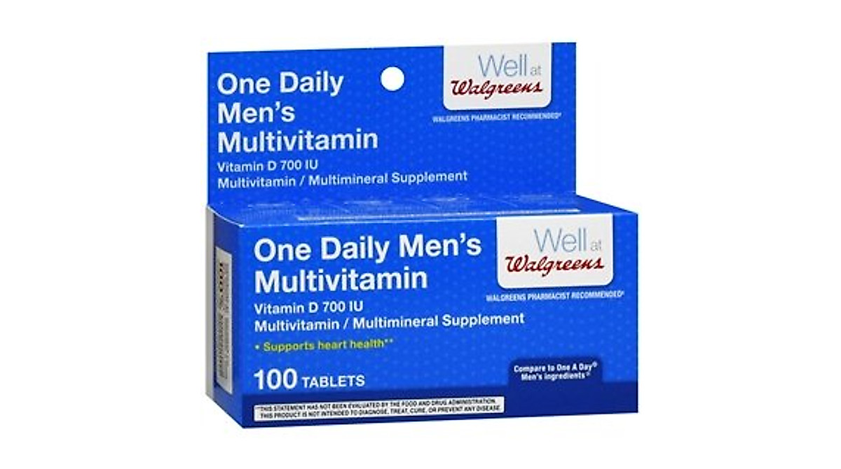 Walgreens One Daily Men Multivitamin - Supports Heart & Immunity