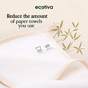 Hand Towels For Kitchen - White Dish Towels - Kitchen Rags - Dishcloths for Kitchen Dish Rag Pack - Kitchen Wash Cloths Kitchen Dish Rags That Don’t Smell - White Cleaning Rags - White Cleaning Towels