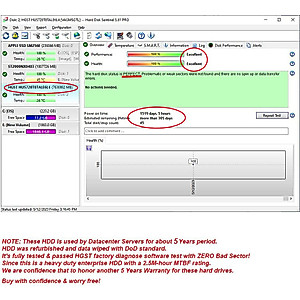 Western Digital 8TB Ultrastar DC HC320 SATA HDD - 7200 RPM Class, SATA 6 Gb/s, 256MB Cache, 3.5" - HUS728T8TALE6L4 (Renewed)