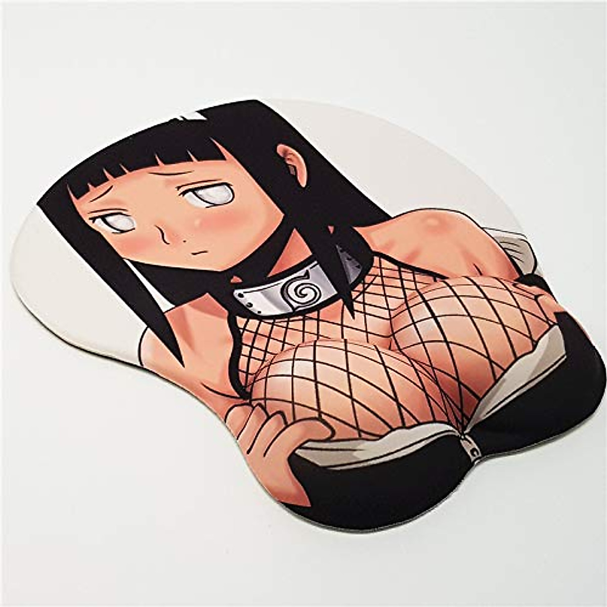 Anime Gaming Mousepad 3D Wrist Rest Desk Mat Cartoon Mouse Pad Soft Silicon Gel Mouse Mat Anti-Slip Office Mat Desk Pad with Wrist Support