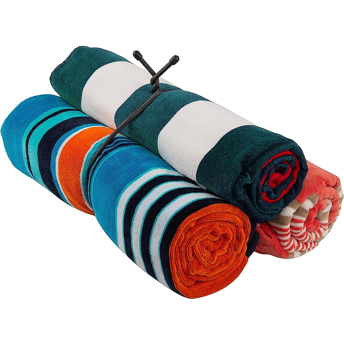 Nite Ize Original Gear Tie - 32-Inch Reusable Rubber Twist Tie - Reusable Gear Ties - Electric Cord Organizers - Twist Ties for Cords - Reusable Zip Ties - Black, 32-Inch, 6 Pack