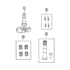 Mopar 68293199AA SENSOR TIRE PRESSURE