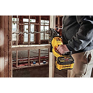 DEWALT 60V MAX* Right Angle Drill with E-Clutch System Kit, In-Line Stud/Joist (DCD470X1)