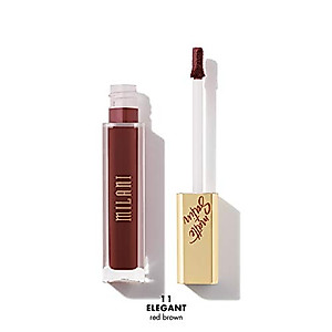 Milani Amore Satin Matte Lip Crème - Elegant (0.22 Fl. Oz.) Cruelty-Free Nourishing Lip Gloss with a Soft, Full Matte Finish